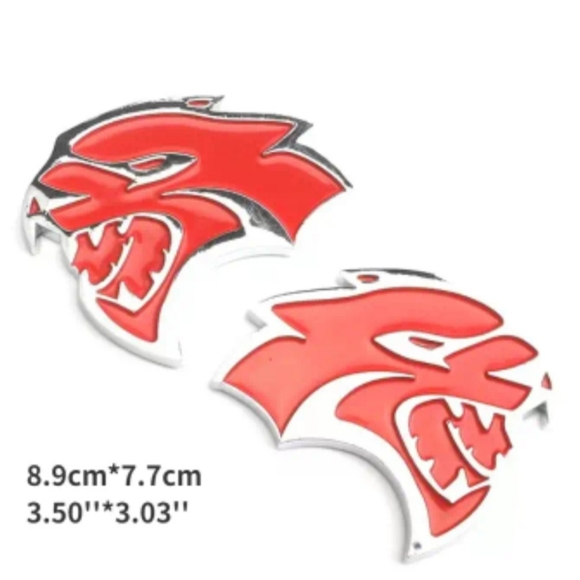 Other | Challenger Charger Hellcat Metal 3d Emblems35x3 Please Msg Me ...